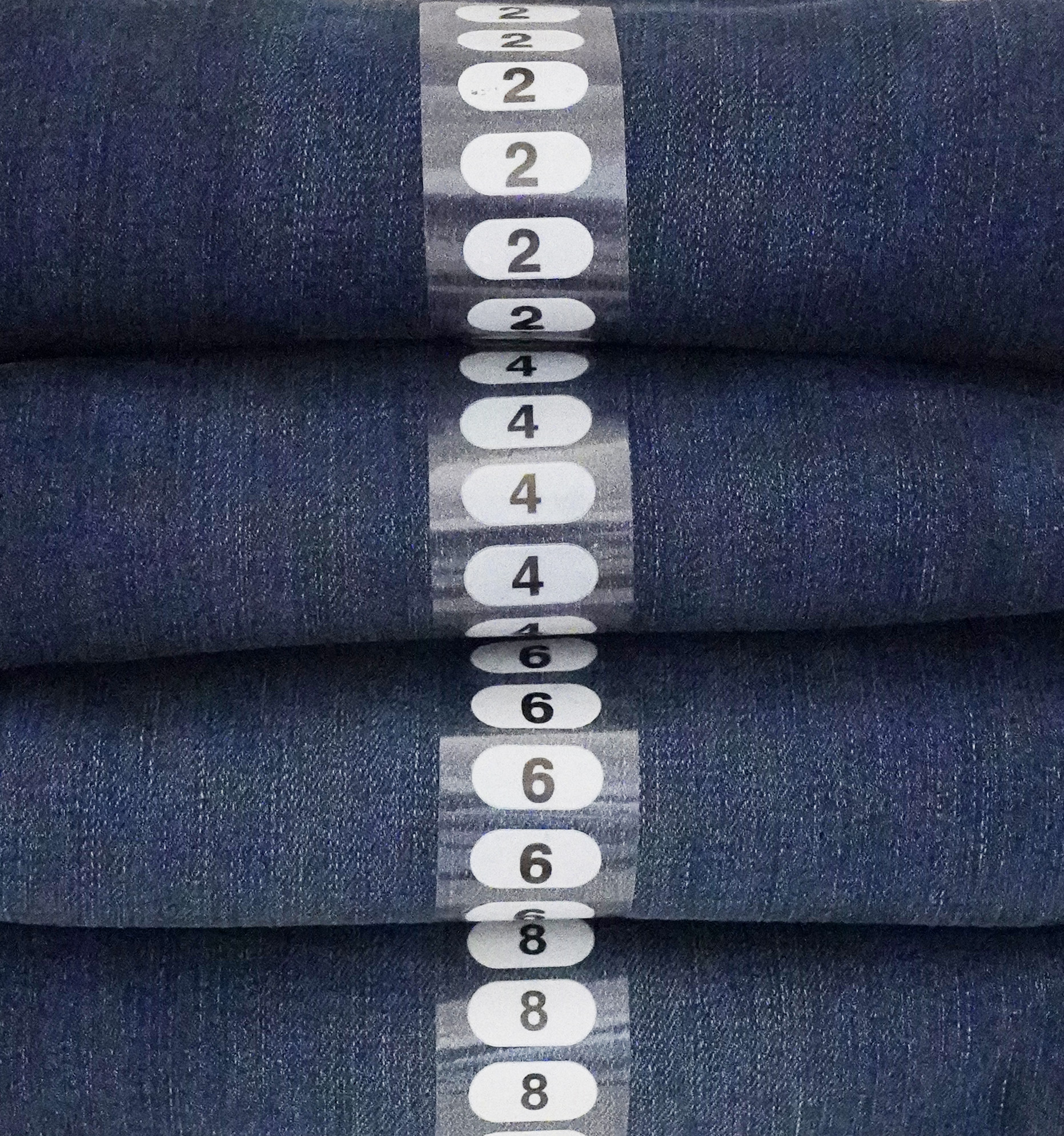 1/2ȼ EACH! ALL # SIZES IN STOCK SizeStickers Apparel Retail Clothing ...